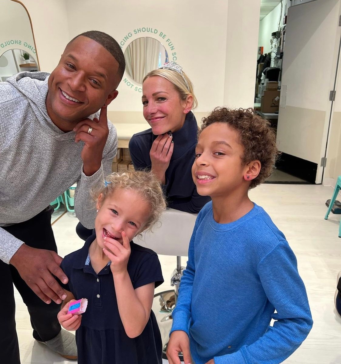 Craig Melvin's son became emotional backstage when questioned about his ...