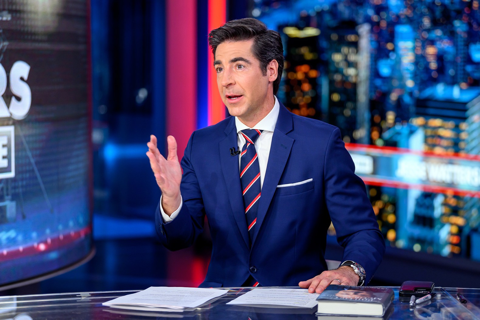 Jesse Watters, 46, revealed he is going to temporarily step away from ...