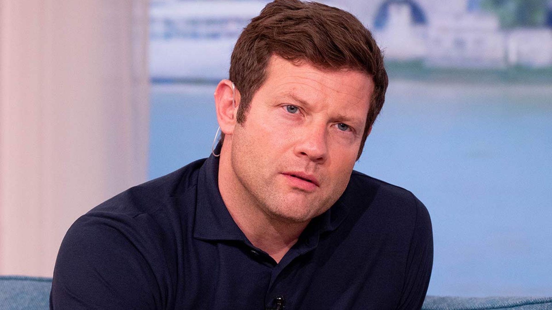 Dermot remains quiet about his spouse's social media post but was seen ...