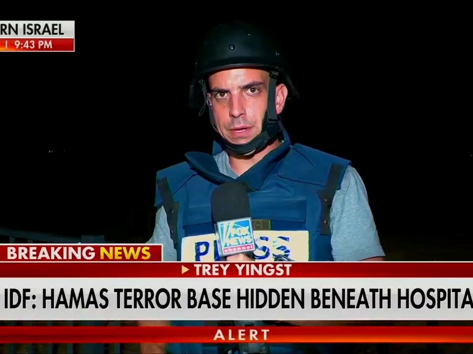 Trey Yingst's mother was overwhelmed with emotion when she saw the most ...