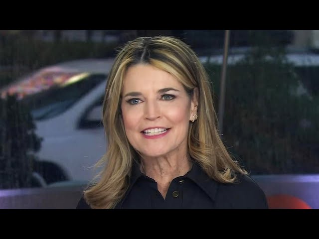 SHOCKING! Savannah Guthrie has publicly addressed the cause for her ...